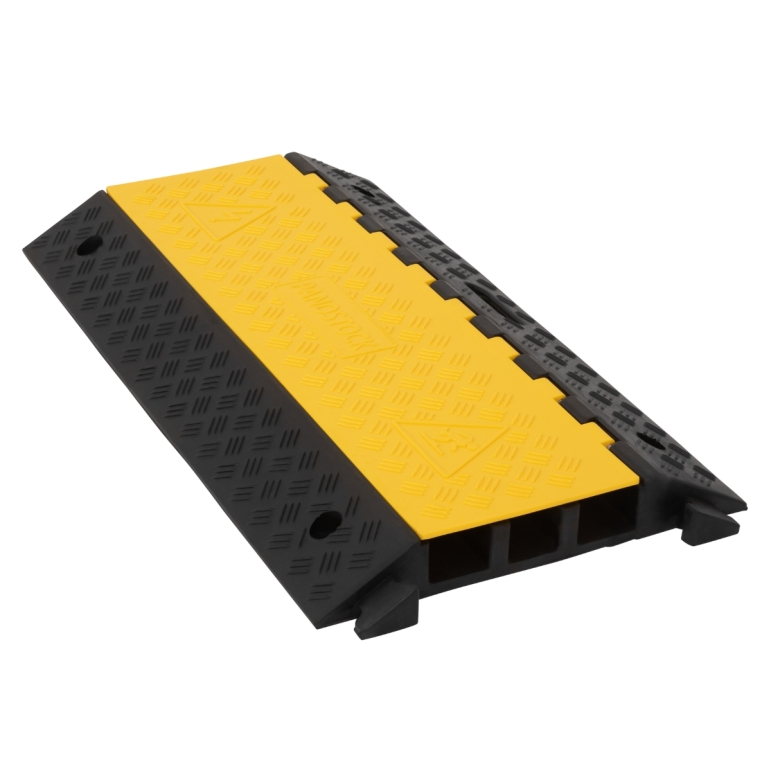 Protège câble industriel 3 canaux - Panostock